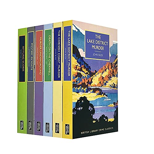 British Library Crime Classics Series 1 Collection 6 Books Set: Amazon ...