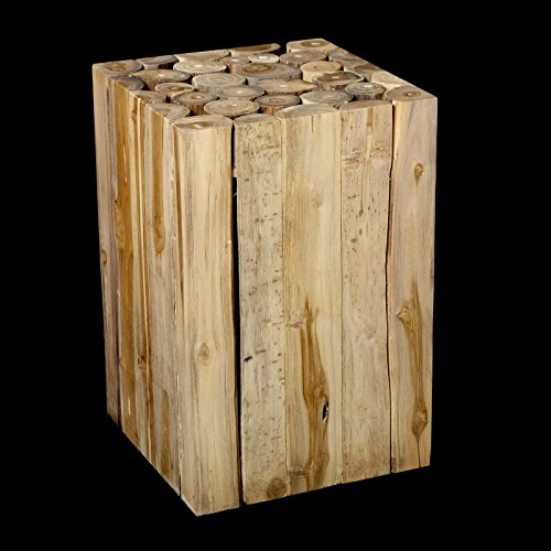 Design side table coffee table teak wood teak solid wood block stool ...