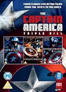 Captain America Triple Box Set [DVD]: Amazon.co.uk: Matt Salinger: DVD ...