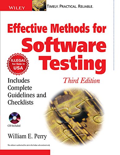 Buy Effective Methods for Software Testing Book Online at Low Prices in ...