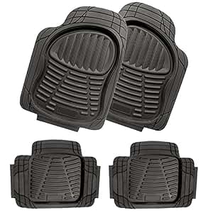 WheelsNBits® 2110 Mud Mat Rubber pvc Extra heavy duty car mats 4pcs ...