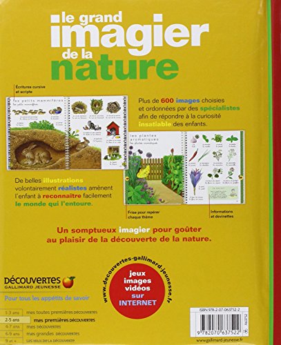 Le grand imagier de la nature Delphine Gravier-Badreddine pdf download ...