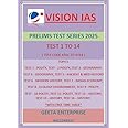 Buy Vision Ias Upsc Prelim Test Series 2025 Test 1to14 Photocopy Book ...