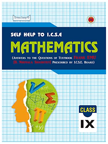 Self-Help To ICSE Frank EMU Mathematics Class 9 [For 2022 Examinations ...