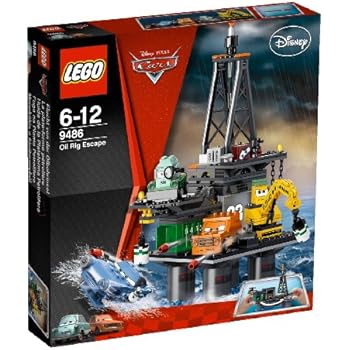 LEGO Cars 2 9486: Oil Rig Escape: Amazon.co.uk: Toys & Games