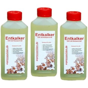 Amazon.de: 3 x 250ml (750ml) Flüssig Entkalker Konzentrat für ...