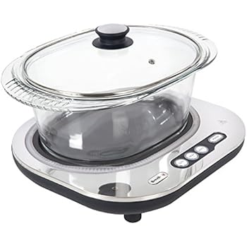 Breville 4 Litre Glass Slow Cooker - 200 Watt: Amazon.co.uk: Kitchen & Home