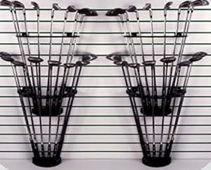 Slatwall Golf Club Display - Oval: Amazon.co.uk: Sports & Outdoors