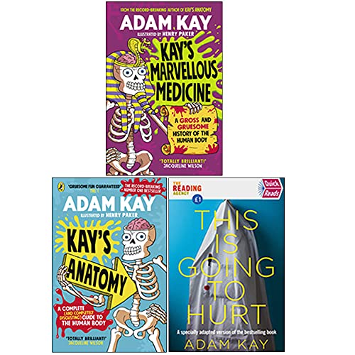 Amazon.fr - Adam Kay Collection 3 Books Set (Kay's Marvellous Medicine ...