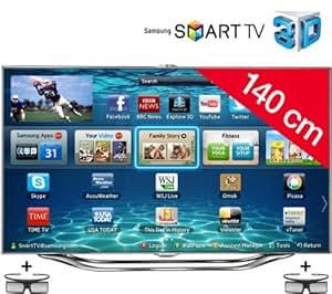 Samsung UE55ES8000 140 cm ( (55 Zoll Display),LCD-Fernseher,800 Hz ...