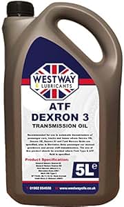ATF Dexron 3 Automatic Transmission Fluid 5 Litres 5L: Amazon.co.uk ...