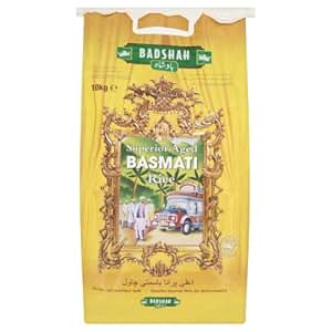 Badshah Basmati Rice 10 kg: Amazon.co.uk: Grocery