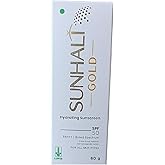 SUNHALT GOLD Sunscreen SPF 50 PA+++ for UV Broad Spectrum Protection ...