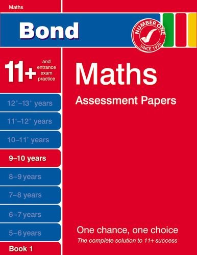 Bond Maths Assessment Papers 9-10 years Book 1: Amazon.co.uk: Bond, J M ...