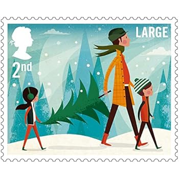 15 x 2nd Class Large Letter Stamps Self-Adhesive: Amazon.co.uk: Office ...