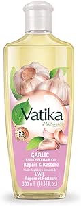 Vatika Multivitamin Enriched Garlic Hair Oil 200ml | Garlic, ghergir ...