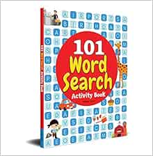 101 Word Search Activity Book: Large Grid Word Search Puzzles for Kids ...
