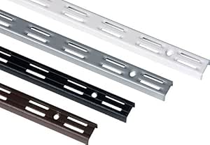 IB-Style - 2 Stück Wandschiene | 2-reihiges System | 5 Abmessungen | 4 ...