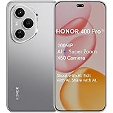 HONOR 400 Pro Smartphone 5G 12GB RAM 512GB ROM, Dual SIM NFC, AMOLED da 6.7 pollici display Eye ...