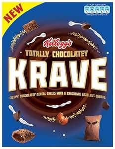 Kellogg's Krave Totally Chocolate Cereal 375 g (Pack of 3): Amazon.co ...