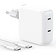 Chargeur Mac Book 67W Double Chargeur USB C 65W avec MacBook Air 2020 ...