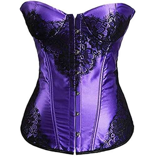 Amazon.co.uk: purple basque