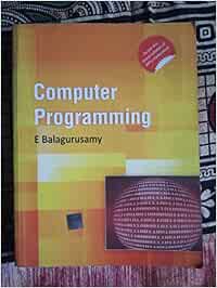 Amazon.in: Buy Computer Programming by E Balaguruswamy, JNTU Edition ...