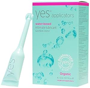 YES original organic water based intimate lubricant & moisturiser - 6 x ...