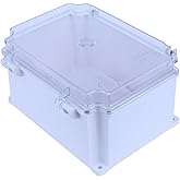 Idis India 120 X 80 X 55 Mm Abs Transparent Junction Box Waterproof ...