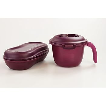 Cuiseur à riz individuel micro-ondes 550 ml + Cuiseur solo micro-ondes ...