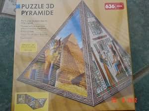 PUZZLE 3D PYRAMIDE PYRAMID 636 PIECES: Amazon.co.uk: Toys & Games