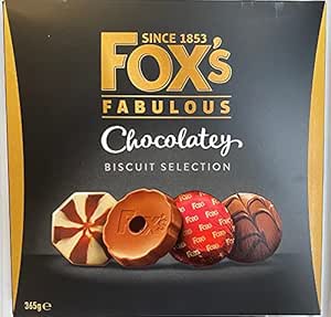 Fox's Chocolatey Tin, 365 g : Amazon.co.uk: Grocery
