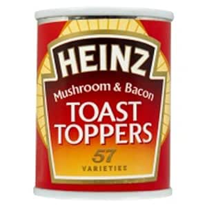 Heinz Toast Toppers Mushroom and Bacon, 128g: Amazon.in: Grocery ...