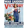 2W85 Vintage 1940's WWII War Victory Garden Grow Your Own Vegetables ...