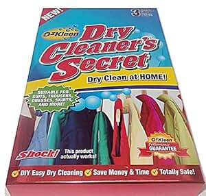 Dry Cleaner's Secret Dryer Cloths (Cleans & Deodorises Fine Fabrics) by ...