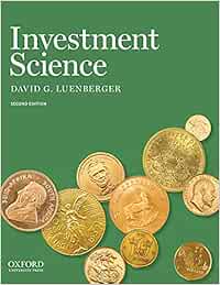 Investment Science : Luenberger, David G.: Amazon.de: Bücher