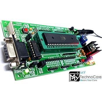 Amazon.in: Buy Silicon TechnoLabs ATMEL 8051 Project Development Board On-Board AT89S52, MAX232 ...