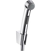 hansgrohe Bidette Duschset mit Porter und Druckschlauch, Chrom : Amazon ...
