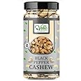 VEDIC WELLNESS 100% Pure & Natural Black Pepper Cashew Jar Pack | Dry Roasted & Salted Black ...