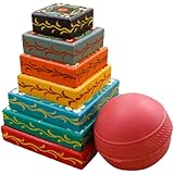 Buy Seven Stones, Lagori Game Set for Kids , Pitthu, Pithu Game for ...