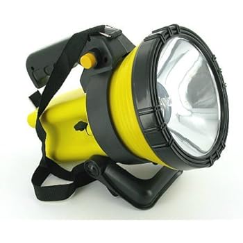 RECHARGEABLE 2 MILLION CANDLE POWER TORCH LIGHT HALOGEN SPOTLIGHT LAMP ...