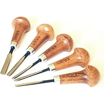 Narex Palm Carving Chisel Set, Set of 5 pcs: Amazon.co.uk: DIY & Tools