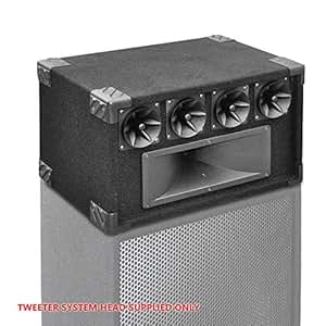 SoundLAB Tweeter Box PA DJ Disco Speaker System 5-Way: Amazon.co.uk ...