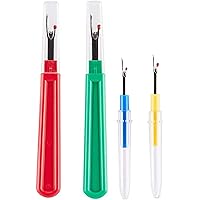 4 Pcs Seam Ripper, Big and Small Stitching Thread Unpicker, Thread ...