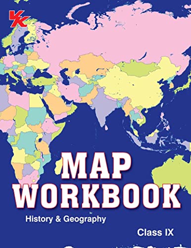 VK Publications Class 9 Map Workbook- History & Geography : Xamidea ...