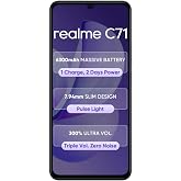 realme C71 4G Smartphone 6GB+128GB Obsidian Black,6.75 inch Screen ...