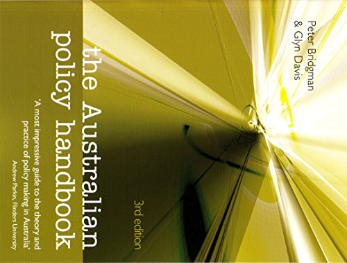 The Australian Policy Handbook: Amazon.co.uk: Bridgman, Peter, Davis ...