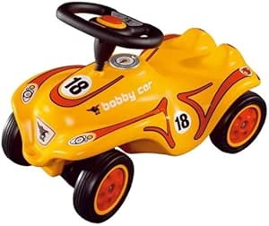 BIG 56184 - Bobby-Car Racing No 2, gelb: Amazon.de: Spielzeug