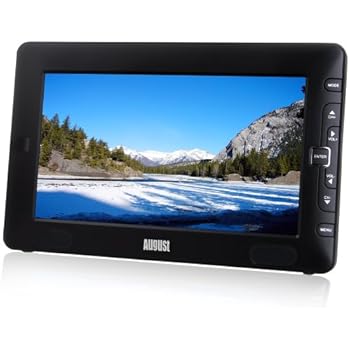 August DTV905 - 9" Portable Freeview TV - Small Screen LCD Television ...