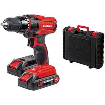 Meister-Basic BAS 180 - 2 Akku-Bohrschrauber 18V mit 2 Akkus im Koffer ...